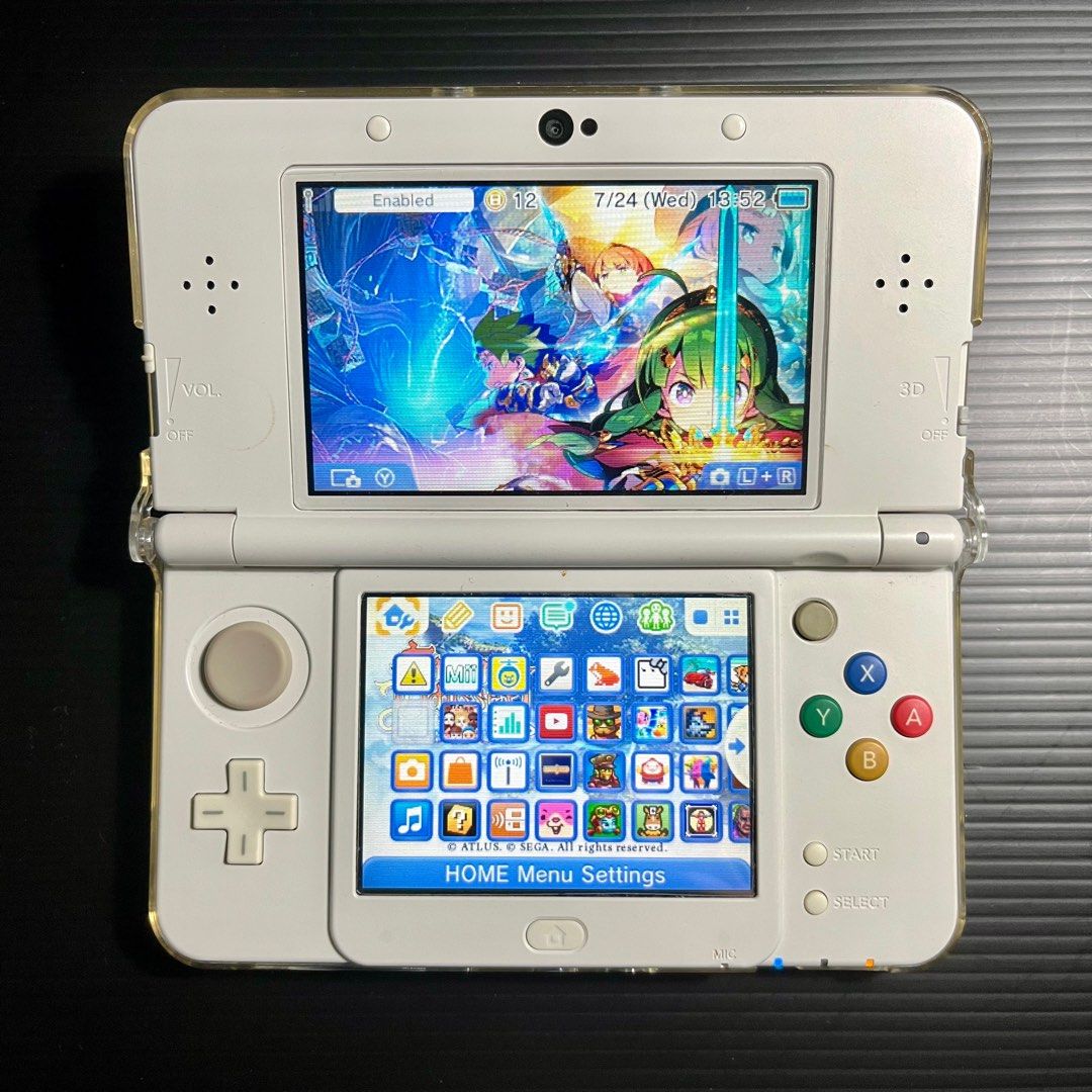 New Nintendo 3DS Pokemon 20th Anniversary + Dual IPS Top+Bottom + Cover ...