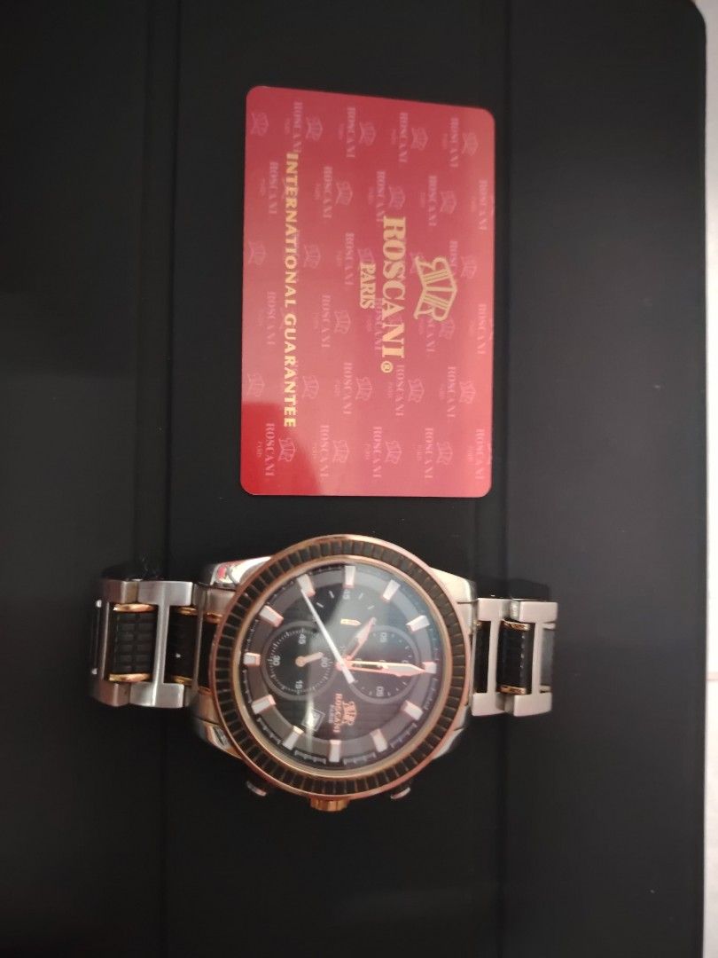 Original Roscani Watch, Men's Fashion, Watches & Accessories, Watches ...