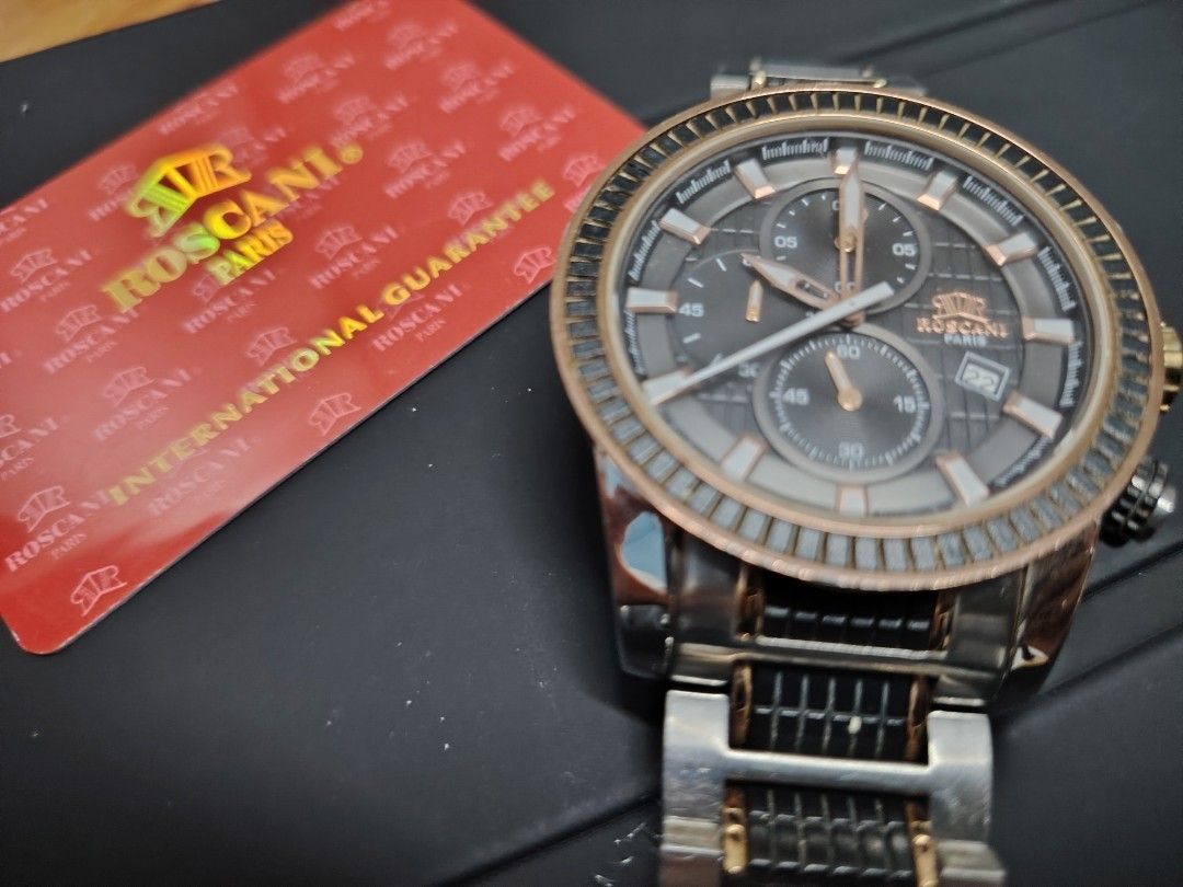 Original Roscani Watch, Men's Fashion, Watches & Accessories, Watches ...