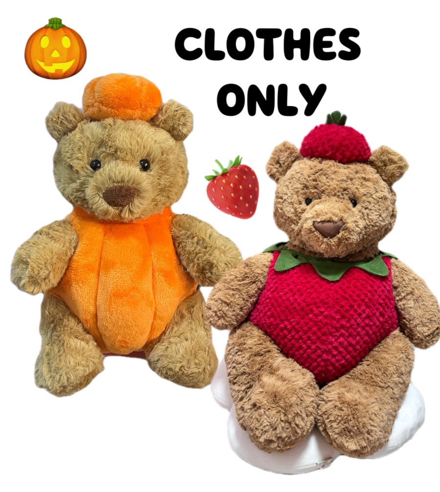 OUTFIT CLOTHES ONLY jellycat bartholomew bear, Hobbies & Toys, Toys ...