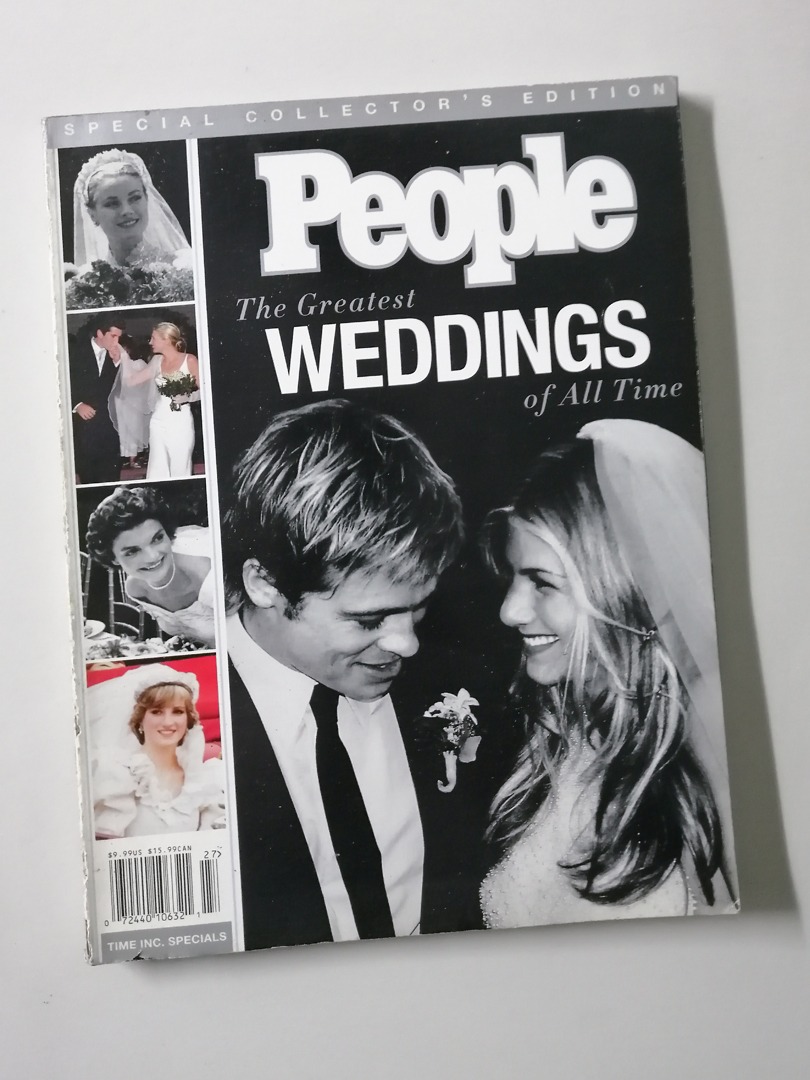 People Magazine The Greatest Weddings Of All Time Special Edition 2002 ...