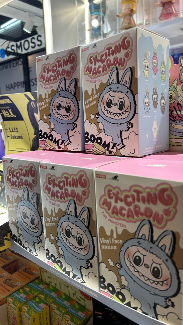 POP MART Labubu macaron blind box, Hobbies & Toys, Toys & Games on ...