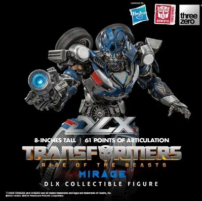PreOrder: 3zero/Threezero Transformers: Rise of the Beasts DLX Mirage, Everything Else, Others ...