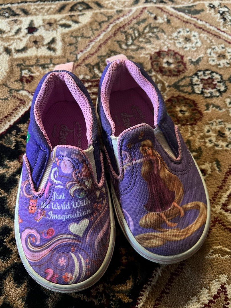 Rapunzel shoes, Babies & Kids, Babies & Kids Fashion on Carousell