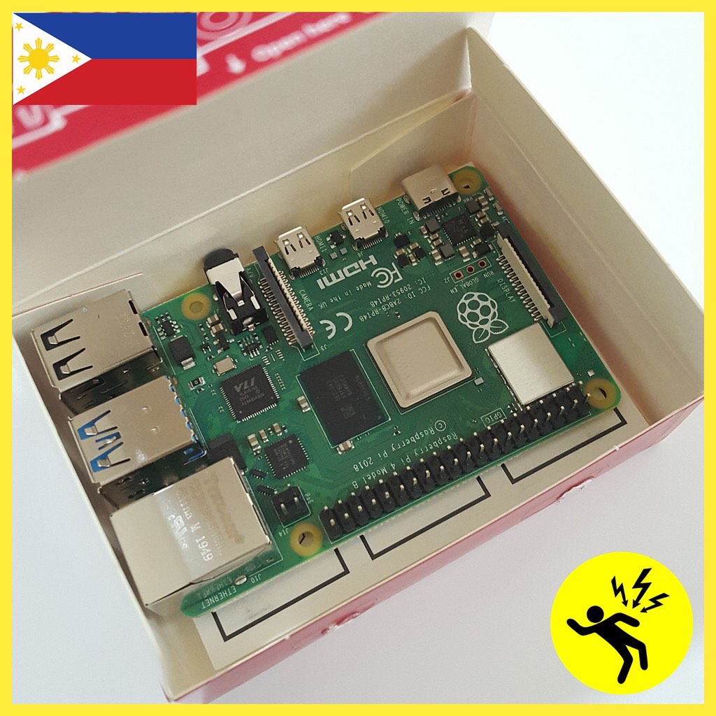 Raspberry Pi 4 Model 2GB RAM (Good for Piso WiFi, 1Click, AdoPiSoft ...