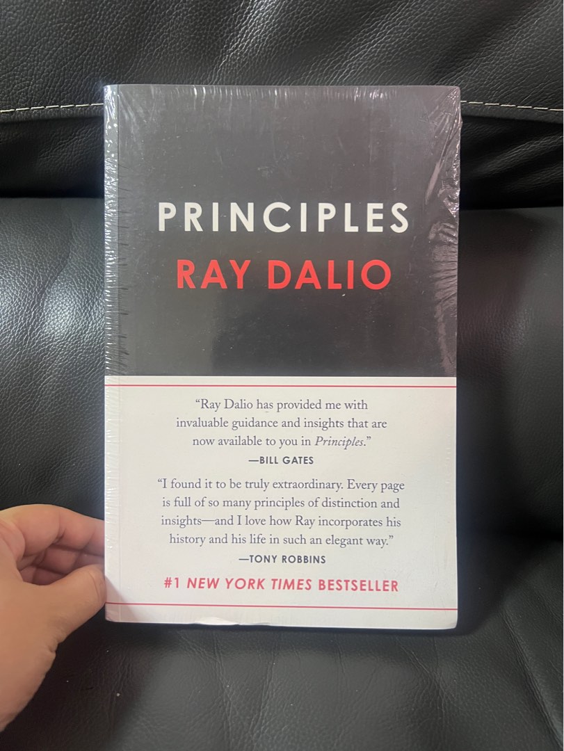 【現貨】Ray Dalio Principles: Life and Work 非彩頁英文書, 興趣及遊戲, 書本 & 文具, 小說 ...
