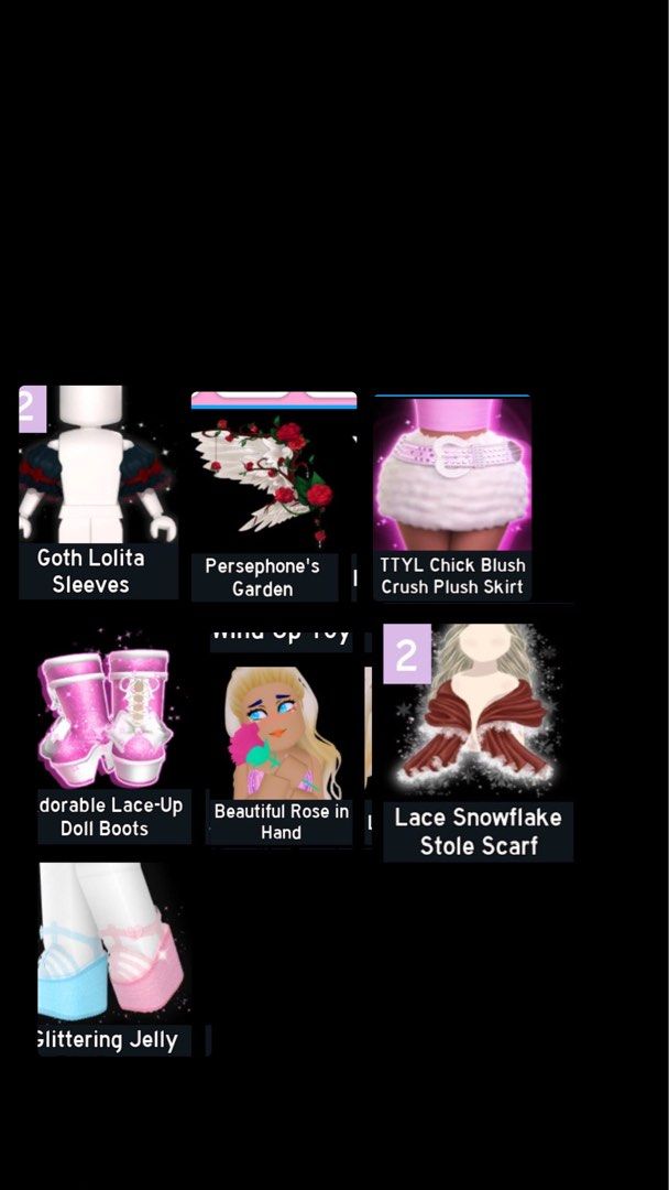 ROYALE HIGH BUNDLE SET ITEM, Video Gaming, Gaming Accessories, In-Game ...