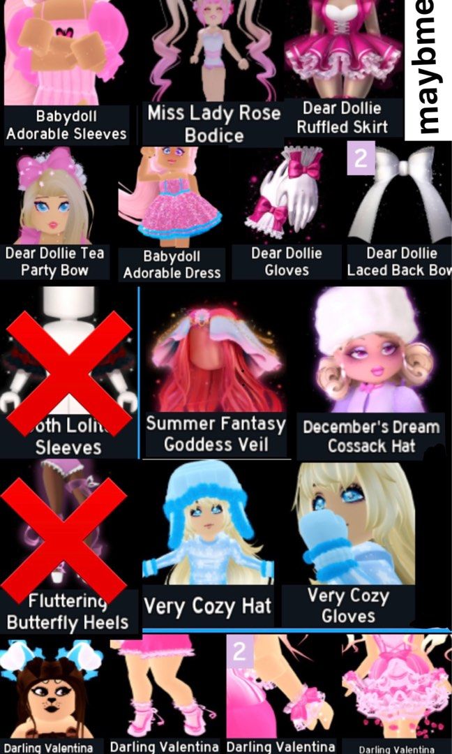 ROYALE HIGH items ! Roblox, Video Gaming, Gaming Accessories, In-Game ...