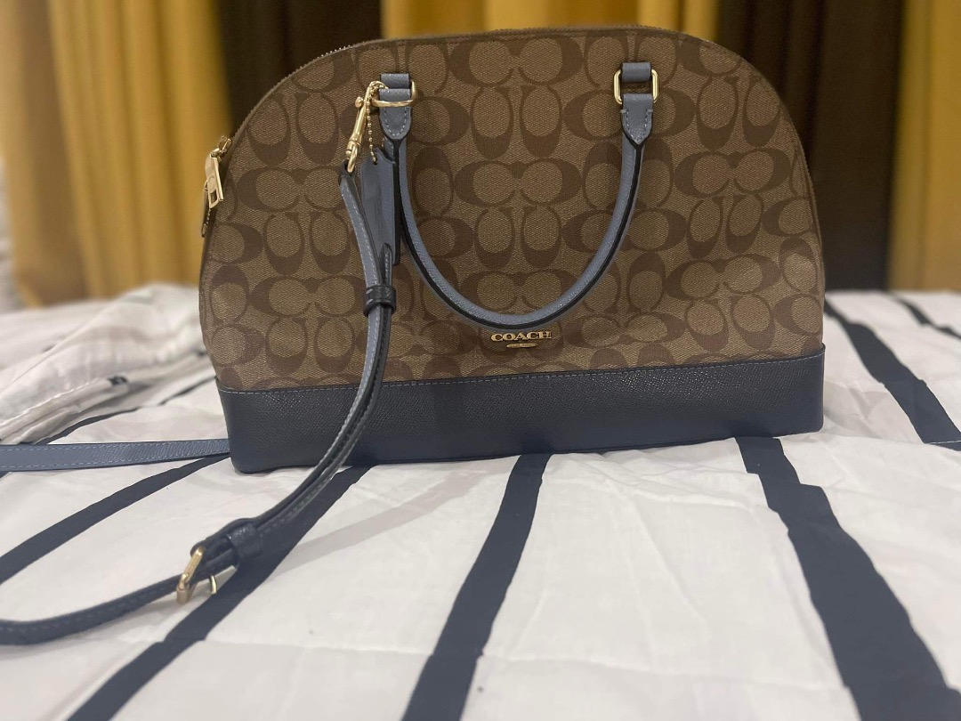 Coach Sierra Satchel Large , Luxury, Bags & Wallets on Carousell