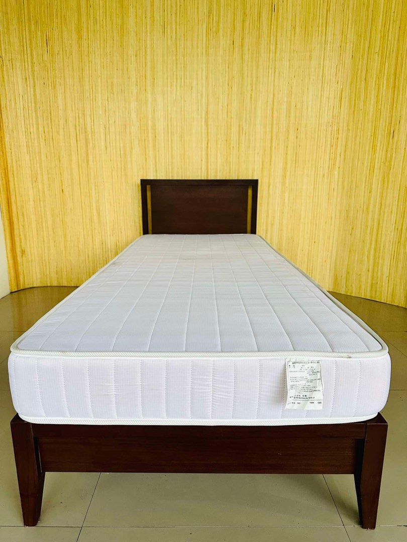 Semi single bed set, Furniture & Home Living, Furniture, Bed Frames ...
