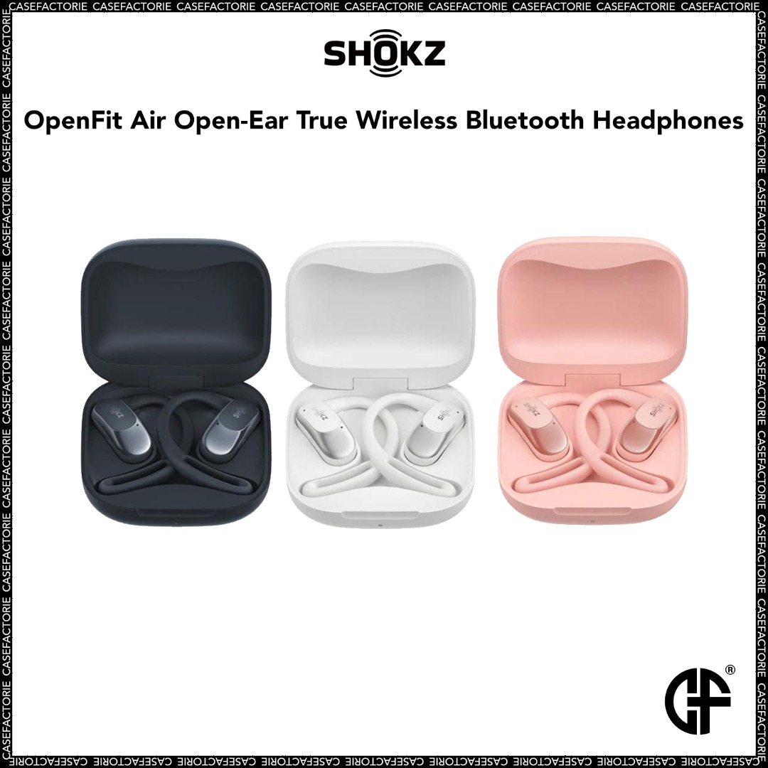 SHOKZ OpenFit Air Open-Ear True Wireless Bluetooth Headphones, Audio, Headphones & Headsets on ...