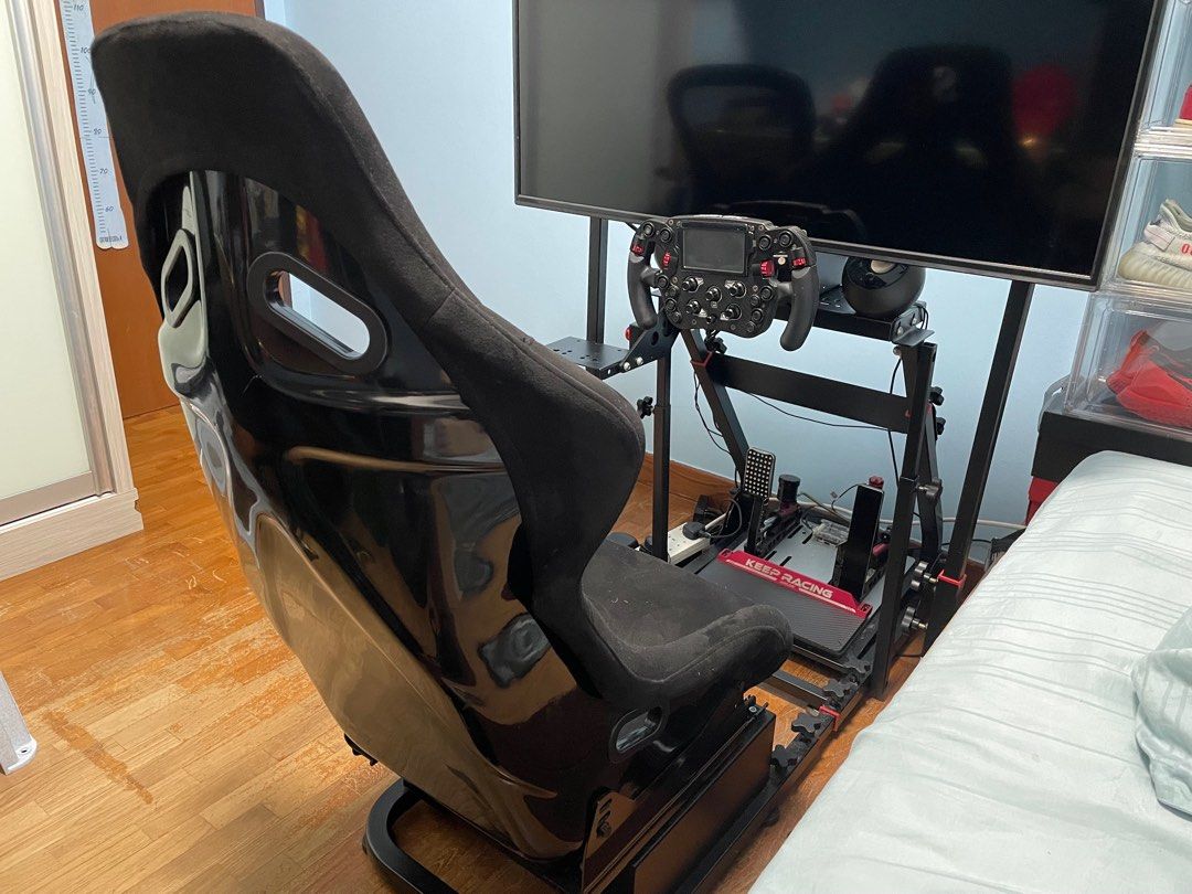 Sim Racing S5 Racing Simulator Rig For Direct Drive / Moza / Fanatec ...