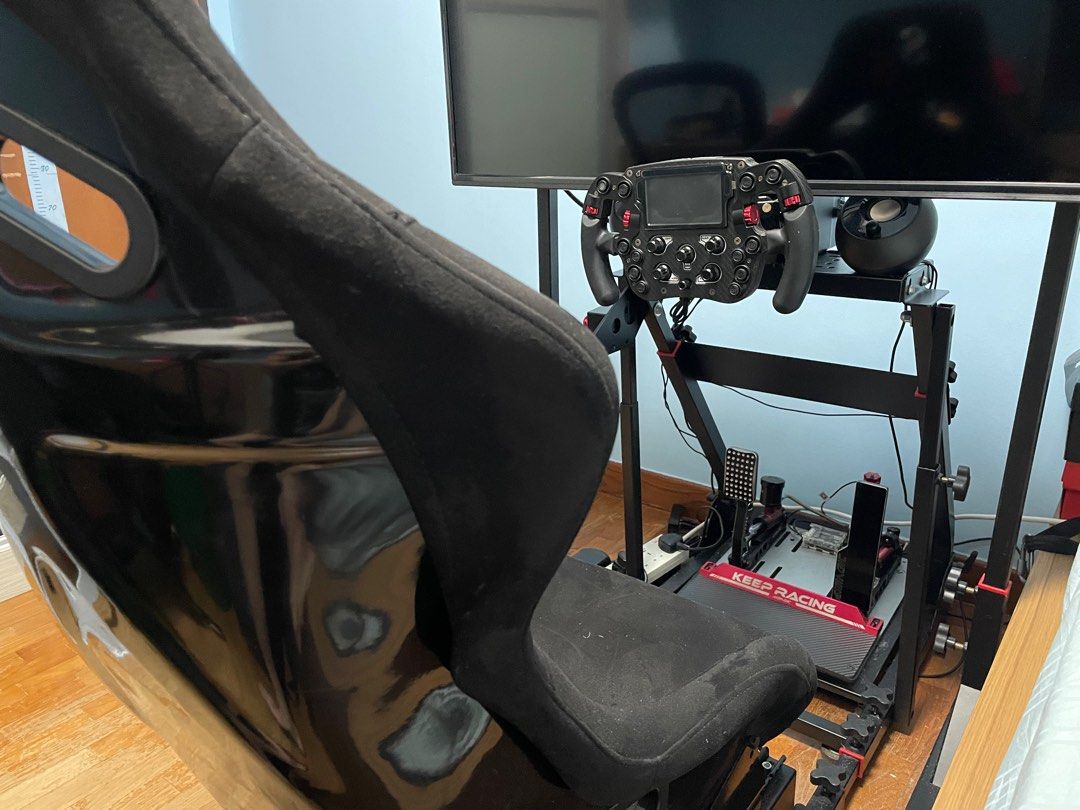 Sim Racing S5 Racing Simulator Rig For Direct Drive / Moza / Fanatec ...