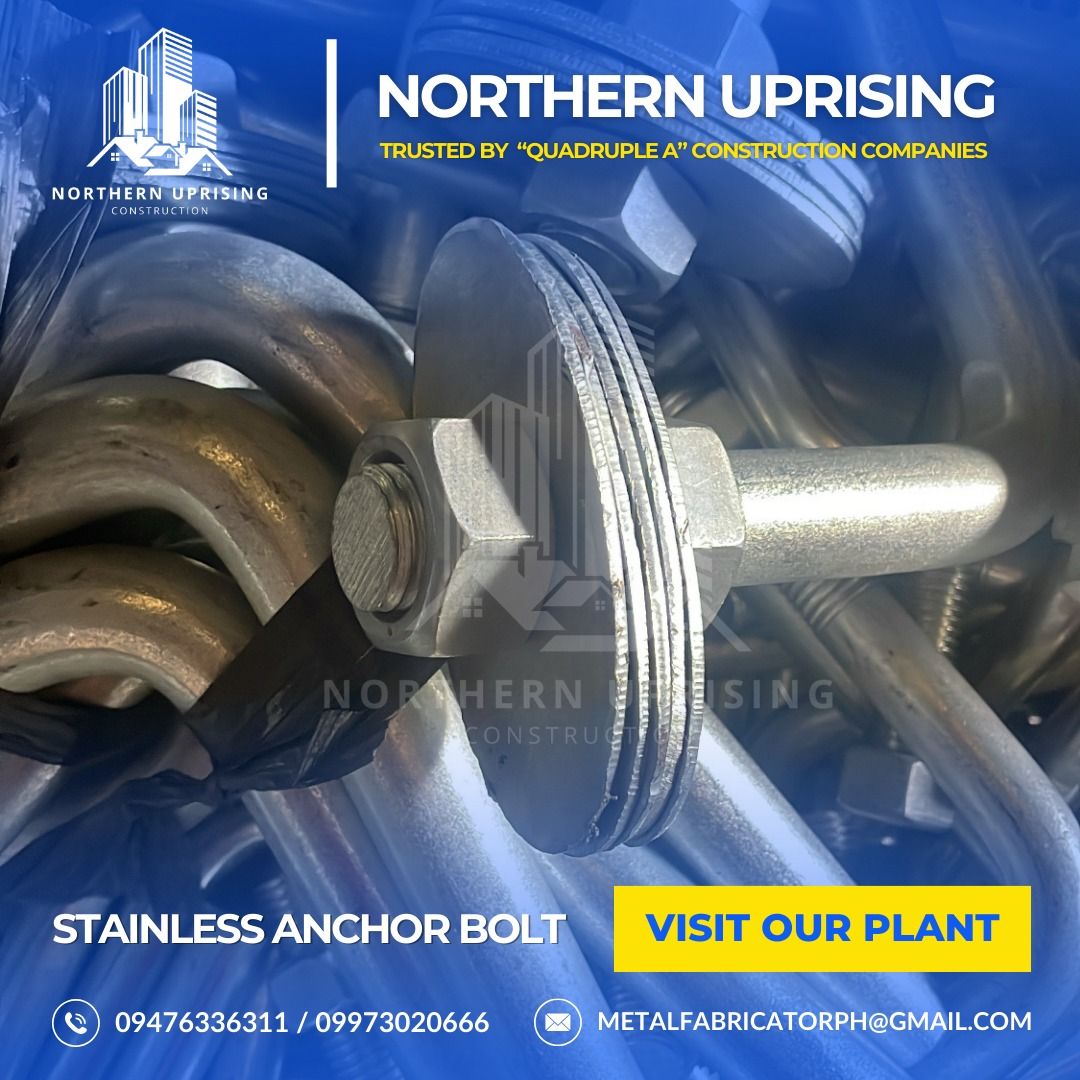Stainless304 Anchor Bolt | Headed Bolt | U Bolt | J Bolt | Northern ...