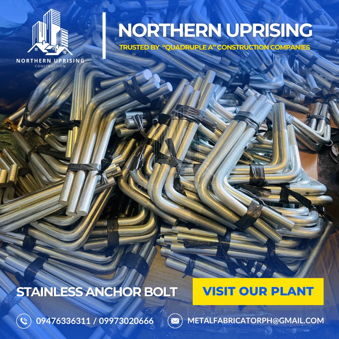 Stainless304 Anchor Bolt | Headed Bolt | U Bolt | J Bolt | Northern ...