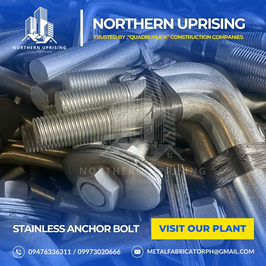 Stainless Anchor Bolt | Headed Bolt | U Bolt | J Bolt | Northern ...