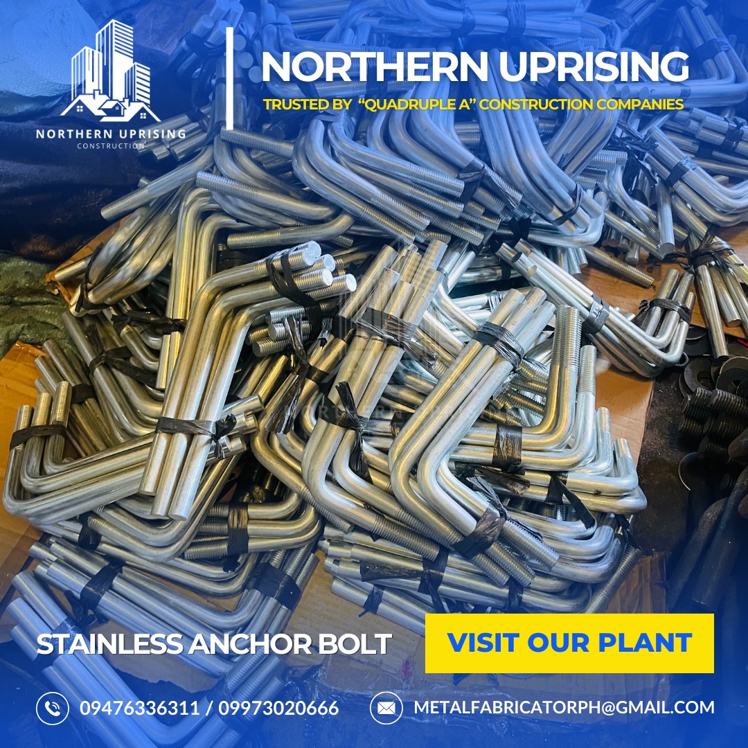 Stainless Anchor Bolt | Headed Bolt | U Bolt | J Bolt | Northern ...
