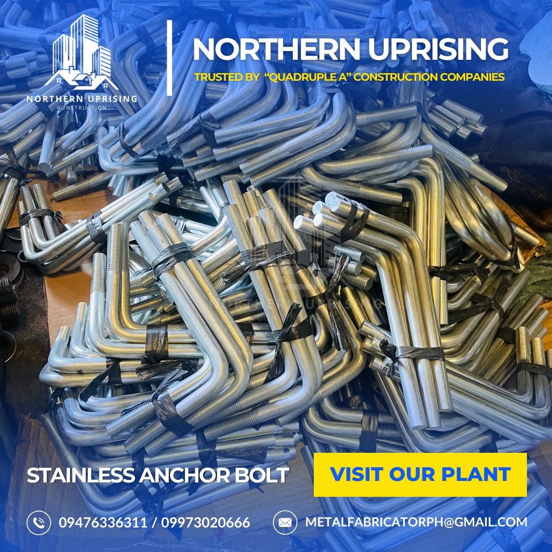 Stainless Anchor Bolt | Headed Bolt | U Bolt | J Bolt | Northern ...