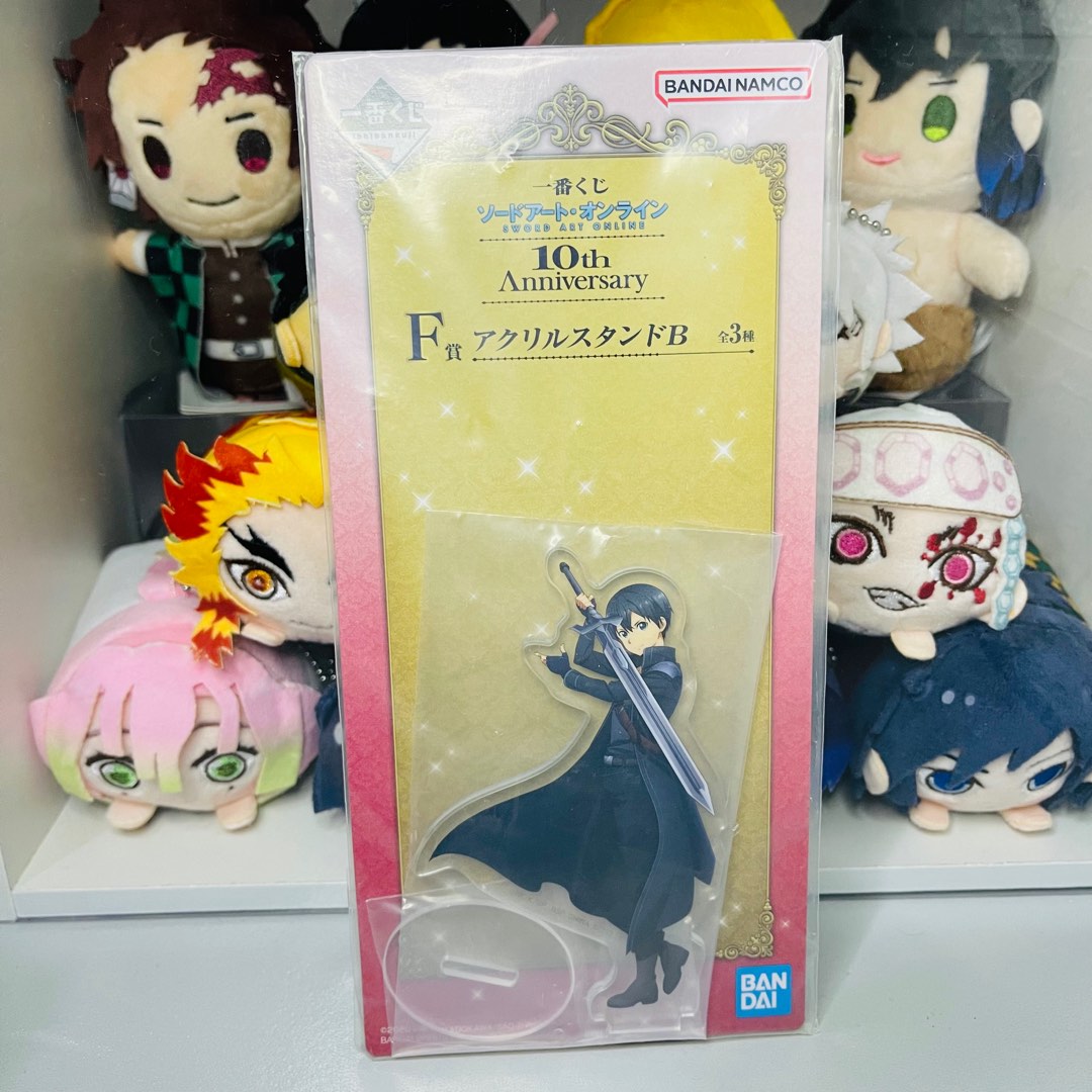 Sword Art Online Acrylic Standee - Kazuto Kirigaya (Kirito), Hobbies ...