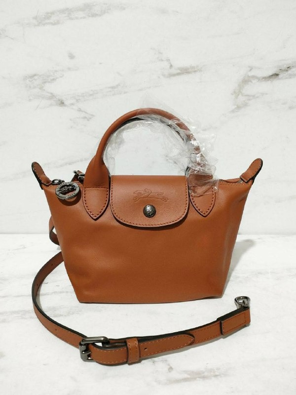 Tas LC Le pliage Cuir xtra XS Mini Crossbody Leather Cognac, Barang ...