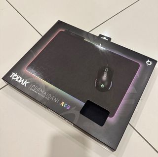 FANTECH MPR800s Firefly RGB Mousepad, Computers & Tech, Parts ...