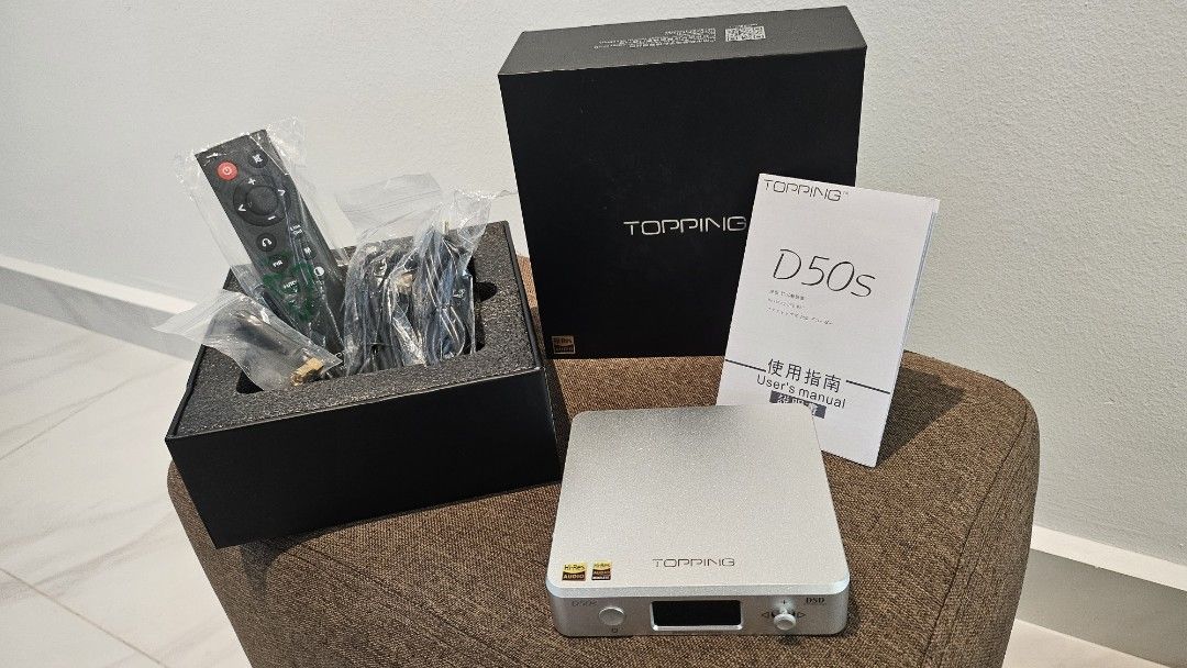 Topping D50s Desktop DSD DAC, Audio, Soundbars, Speakers & Amplifiers on Carousell