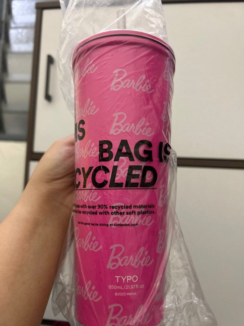 TYPO x BARBIE METAL SMOOTHIE CUP, Food & Drinks, Beverages on Carousell