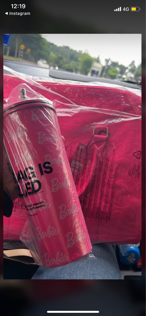 TYPO x BARBIE METAL SMOOTHIE CUP, Food & Drinks, Beverages on Carousell