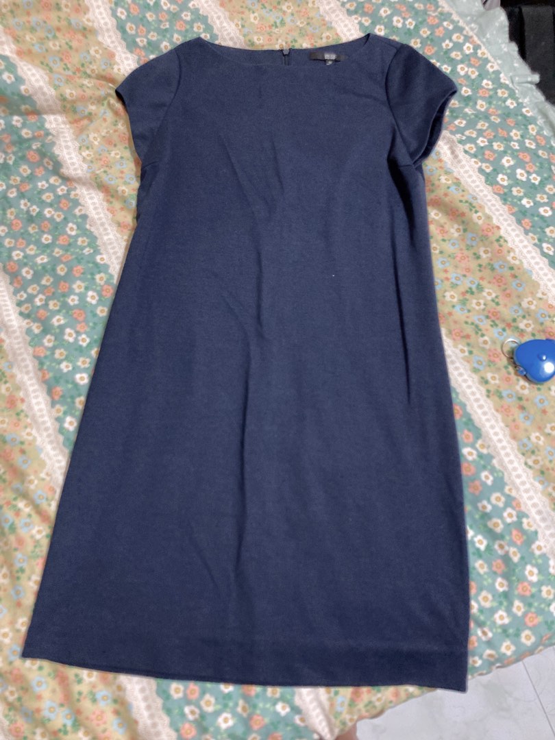 Uniqlo navy blue dress, Women's Fashion, Dresses & Sets, Dresses on ...