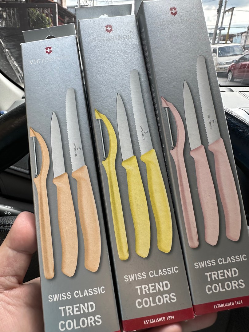 Victorinox Color Trend Set - Cooks / Culinary / Chefs, Furniture & Home ...