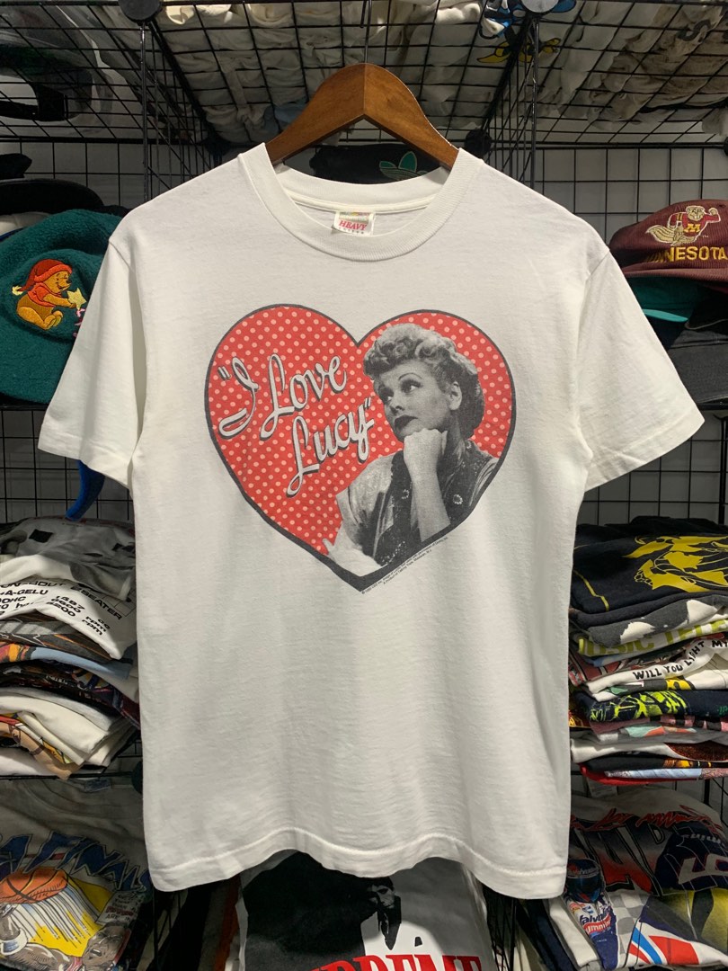 Vintage I Love Lucy American Television Sitcom Tshirt, Men's Fashion ...