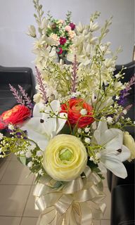 Wedding hand flower bouquet KAISON, Hobbies & Toys, Stationery & Craft ...