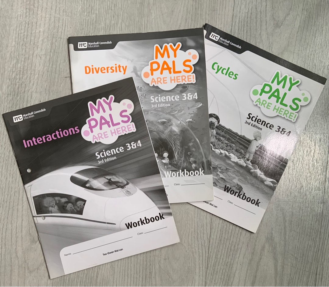 Workbook - My Pals Are Here Science 3&4 Interaction Diversity Cycles 3 ...