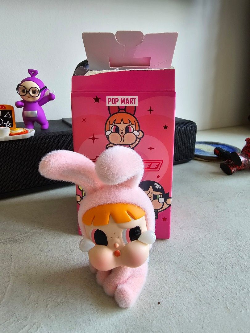 WTS / WTT POPMART CRYBABY x Powerpuff Girls Series Figures - Bunny ...