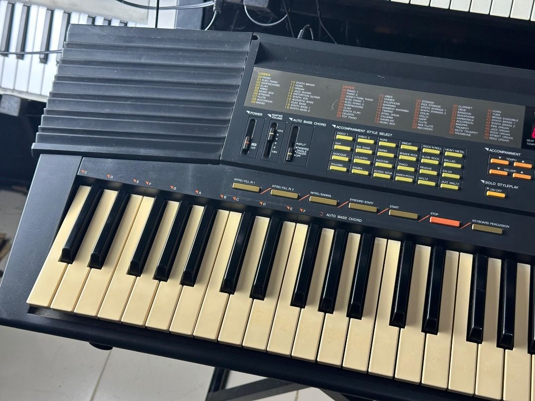 Yamaha PSR38 DASS System Piano Keyboard Organ for Church Band Use of ...