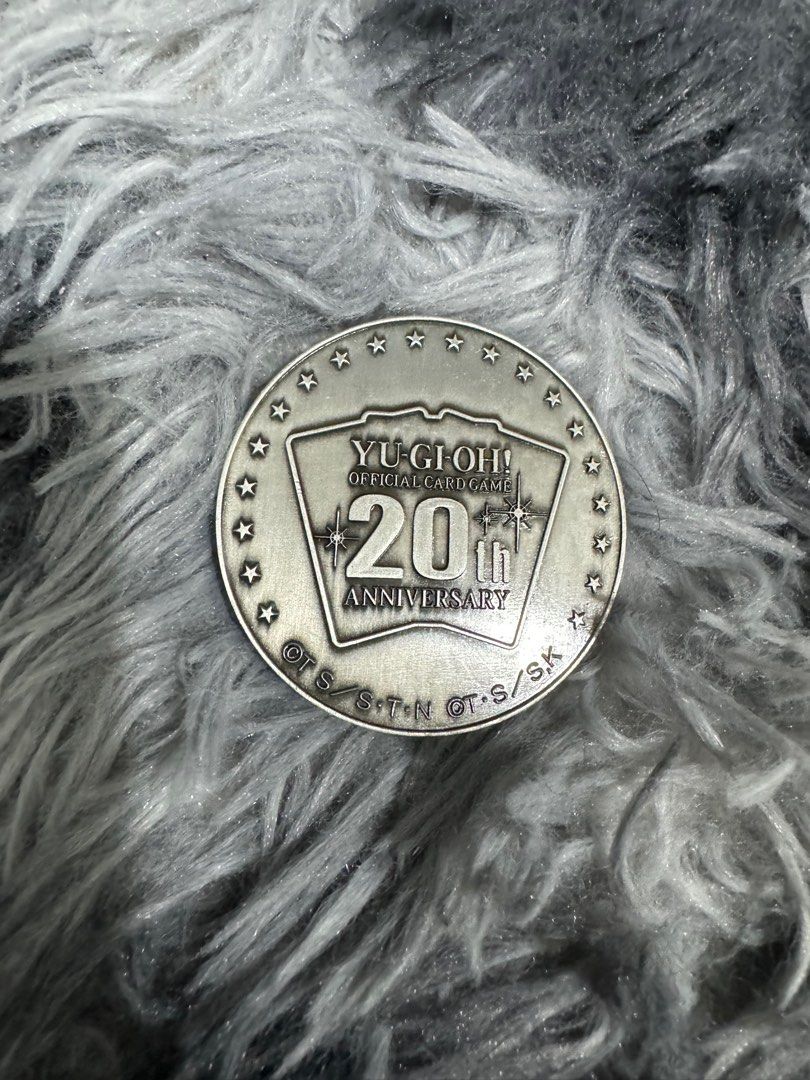 YUGIOH 20th Anniversary Coin : Obelisk, Hobbies & Toys, Toys & Games on ...