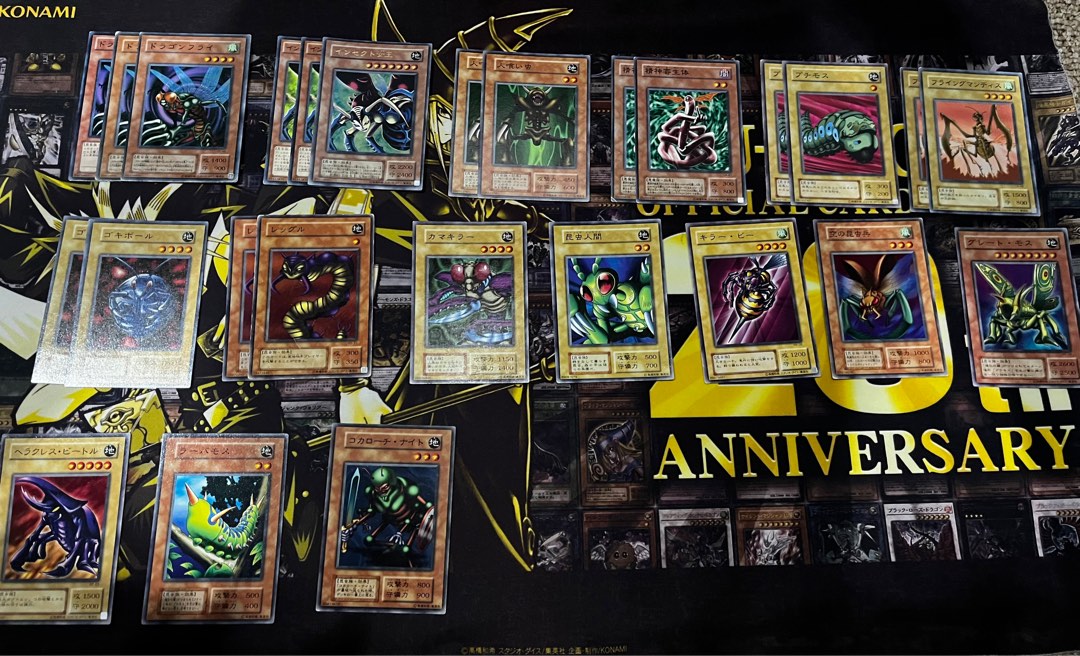 Yugioh OCG Classic Insect Deck, Hobbies & Toys, Toys & Games on Carousell