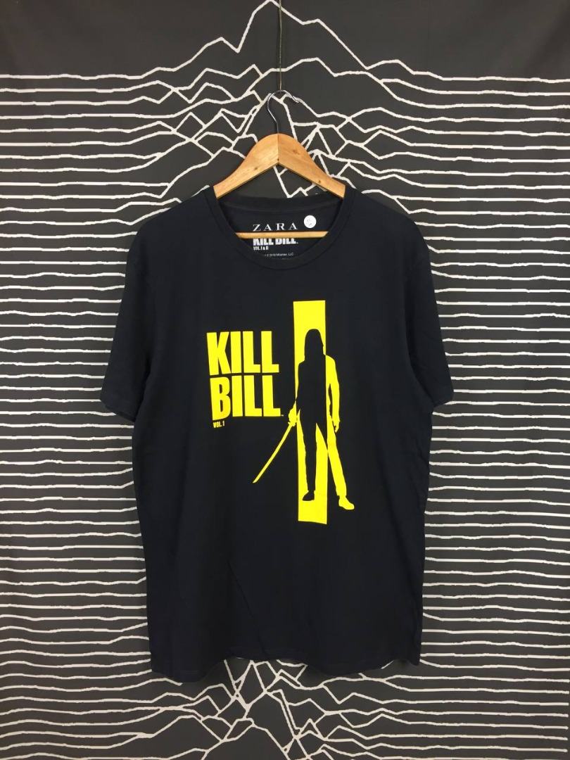 Zara X Kill Bill Vol 1 Quentin Tarantino Movie Tee, Men's Fashion, Tops ...