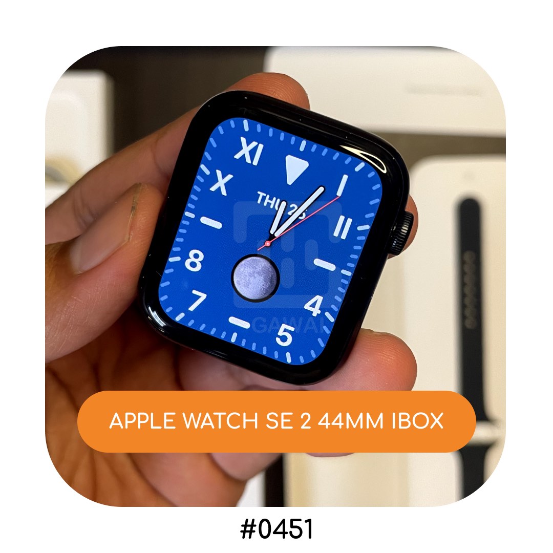 #451 Apple Watch Se Gen 2 Midnight 44Mm Ibox Garansi 27 September 2024 ...