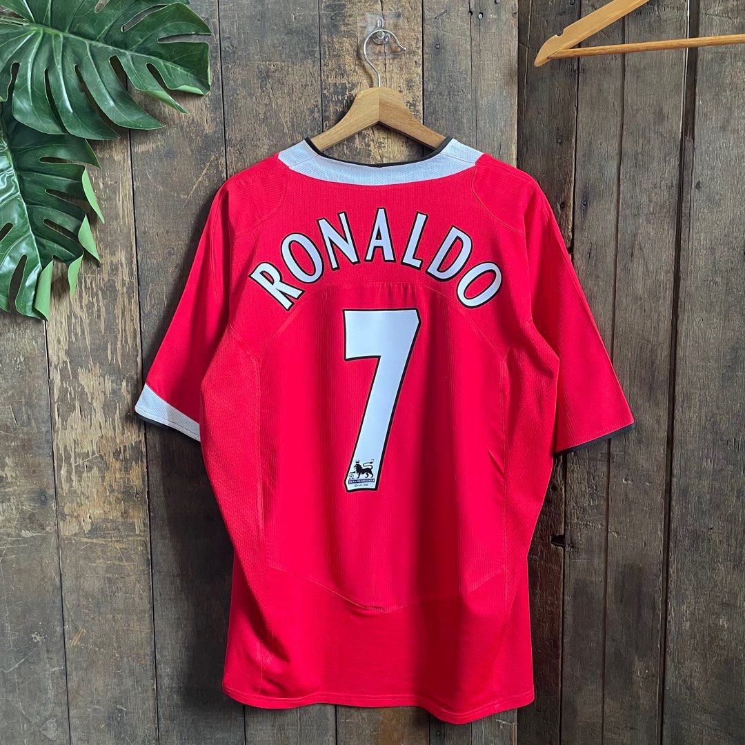 #7 Cristiano Ronaldo CR7 2004-05 Manchester United Home soccer/football ...