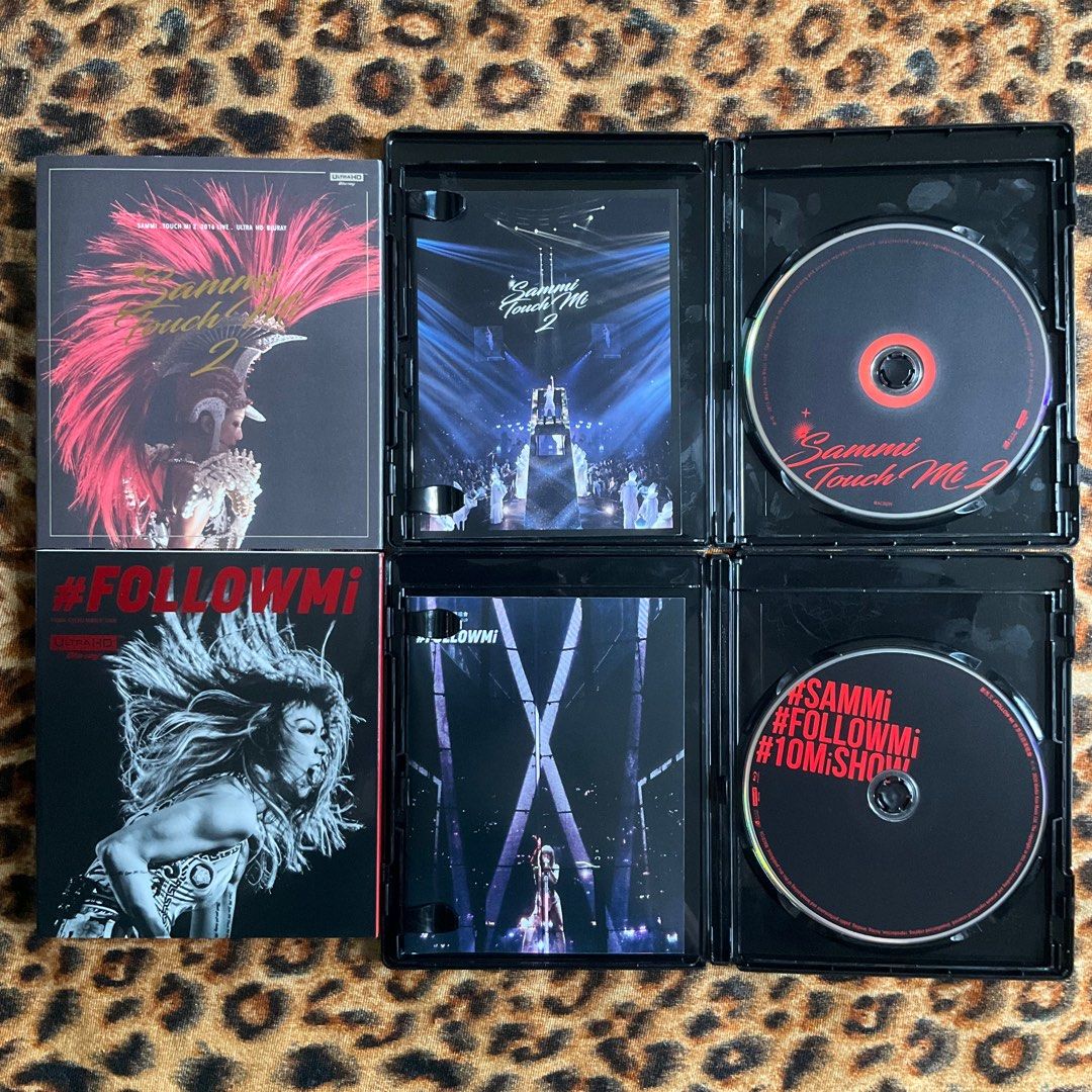 [鄭秀文] Sammi Cheng TOUCH MI 2 & FOLLOW MI 世界巡迴演唱會 4K-UHD 共兩隻 試機天碟 收藏必備 ...