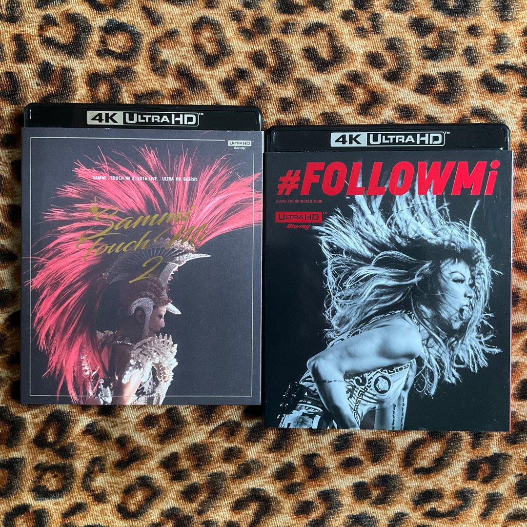 [鄭秀文] Sammi Cheng TOUCH MI 2 & FOLLOW MI 世界巡迴演唱會 4K-UHD 共兩隻 試機天碟 收藏必備 ...