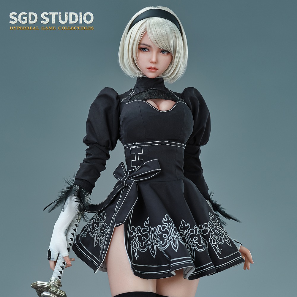 🔥預訂/批發🔥 SGD STUDIO 1/3 1/2 SGD-002 75CM 戰鬥女孩 2B 尼爾 自動人形 NieR:Automata 2B 碧藍幻想 可動版 靜態版 原頭版 美化版 包膠 ...