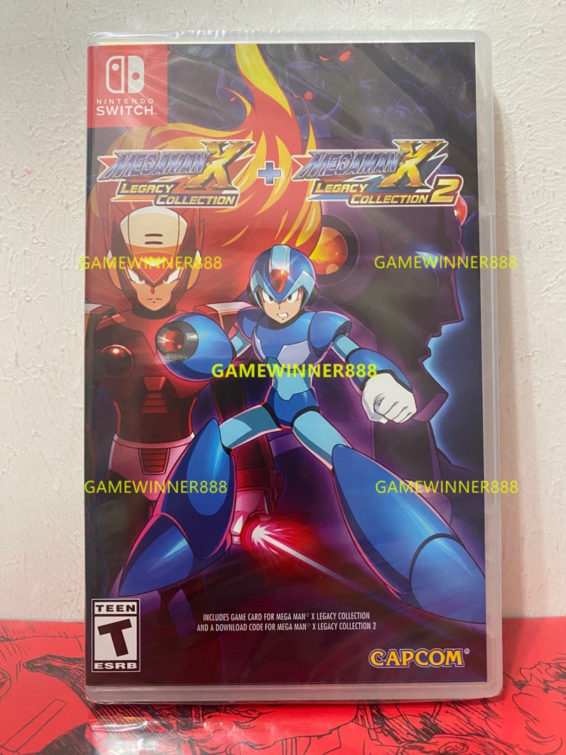 《今日快閃價》全新 Switch NS遊戲 Rockman X Anniversary Collection / 洛克人X傳奇合集1+2 ...