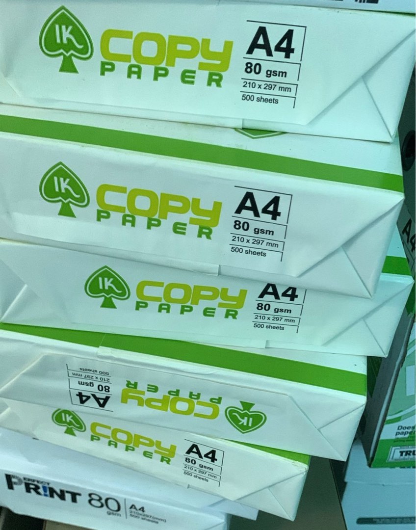 A4 photocopy Paper 80g, Hobbies & Toys, Stationery & Craft, Stationery ...