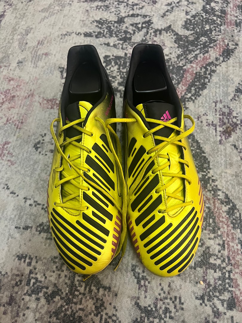 Adidas Predator LZ Black Lime, Sports Equipment, Sports & Games, Racket ...