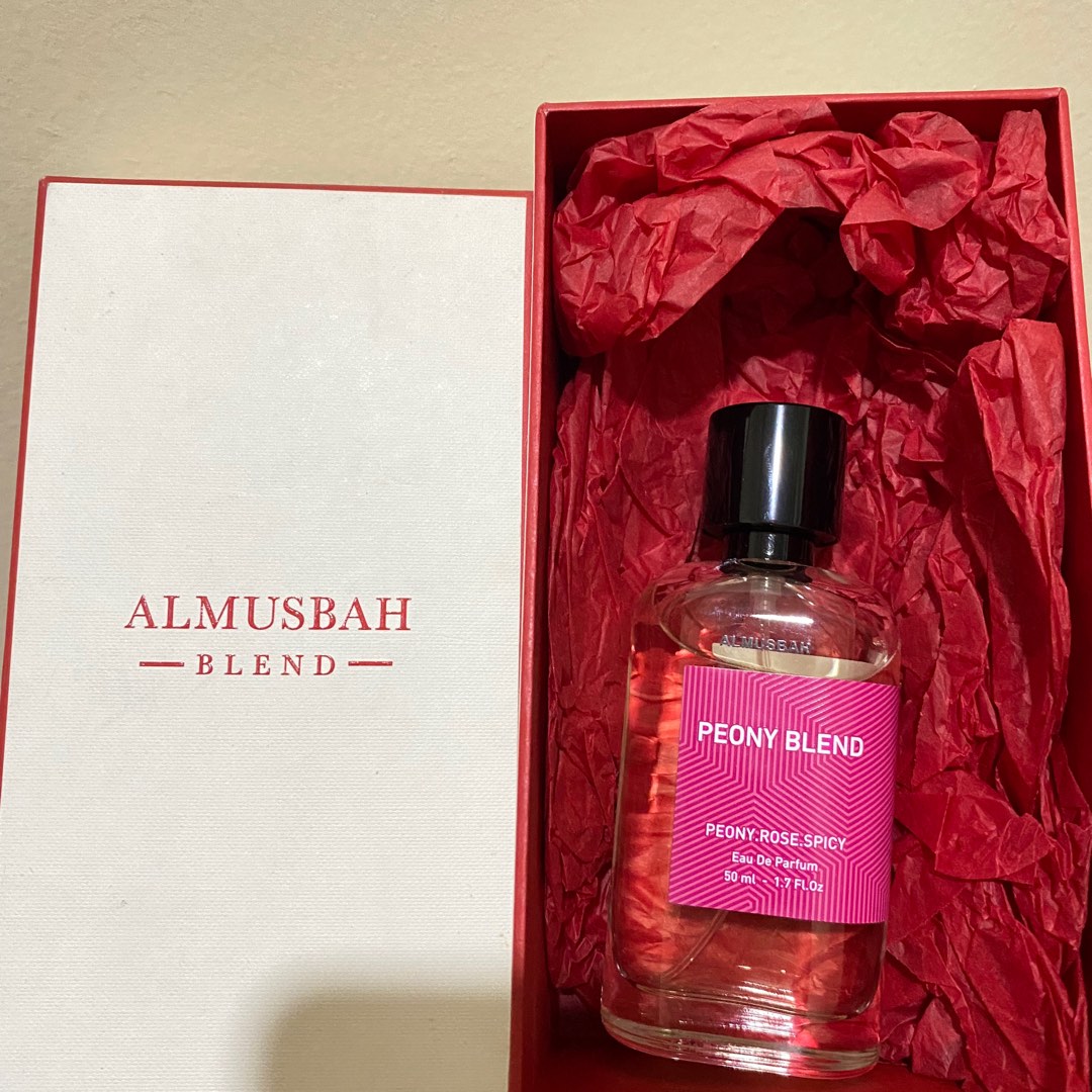 al musbah blend farfum wangi arab 100% original peony blend rose spicy ...