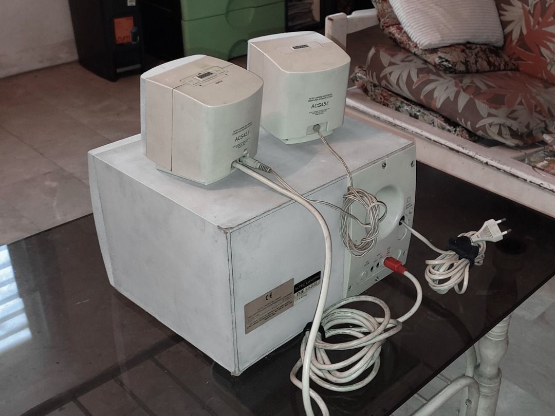 Altec Lansing ACS 45.1 2.1 Speakers System (Circa 2000), Audio ...