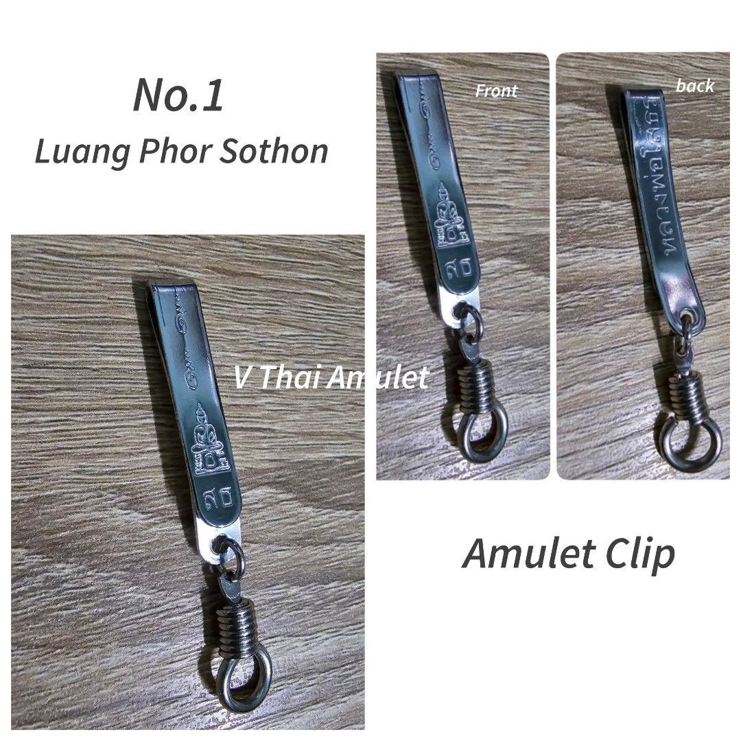 Amulet Clip Stainless Steel, Hobbies & Toys, Memorabilia & Collectibles ...