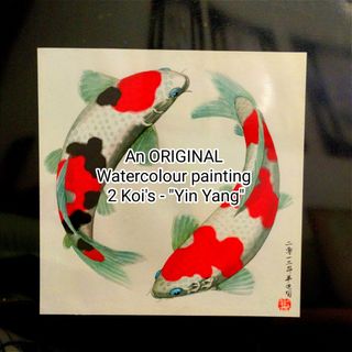 Vintage Pair of English Original Watercolour by Helen Crouch Signed ...